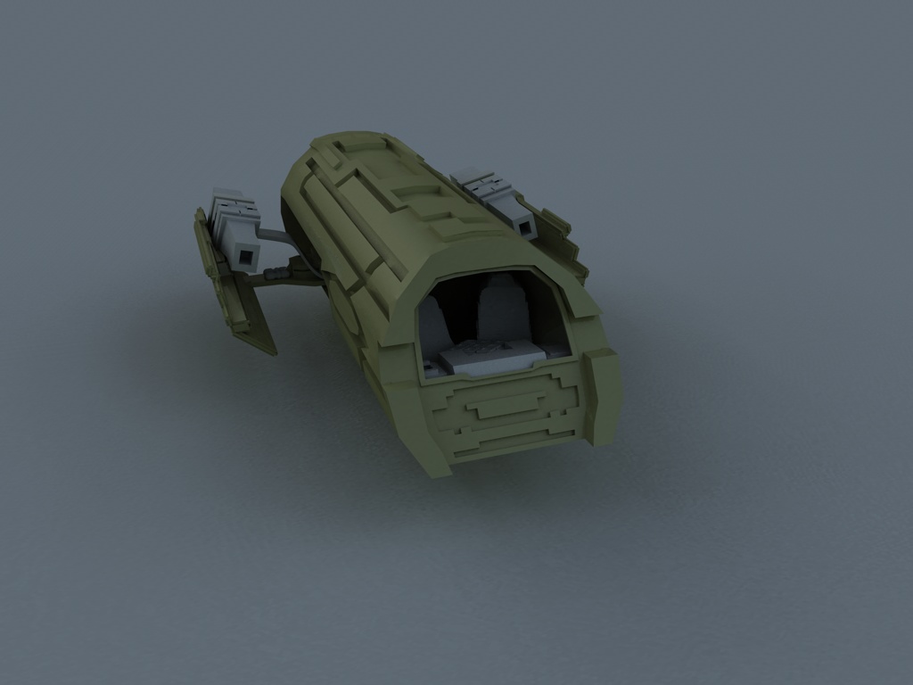 Stargate puddle jumper model - timroom