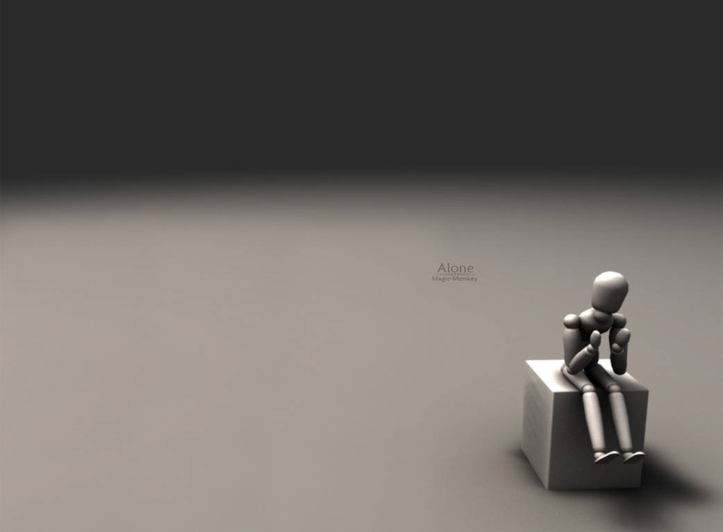 Alone Wallpaper by magic-monkey on DeviantArt