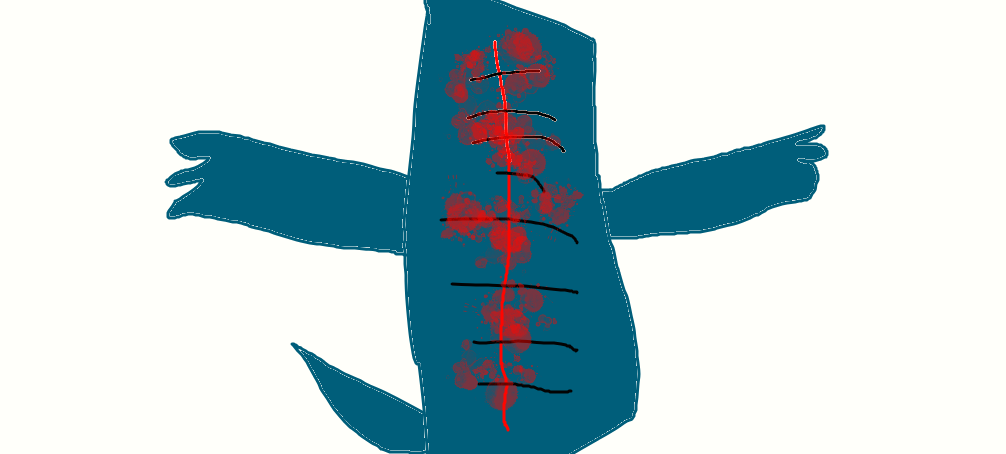 goretober 2023 day 13 stitches by moonling2122 on DeviantArt