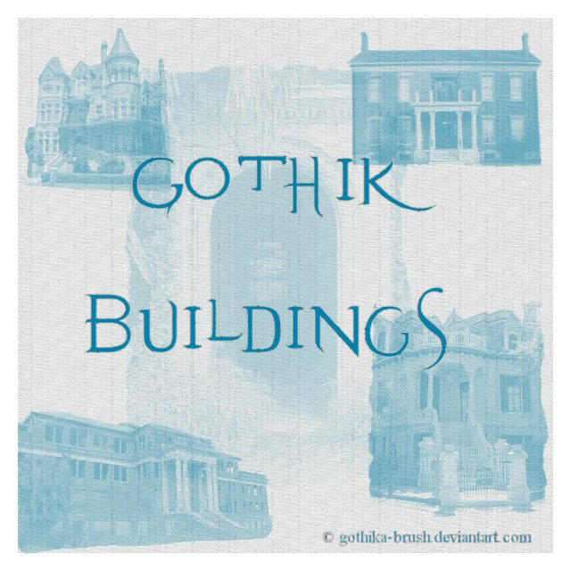 Gothik Buildings by gothika-brush on DeviantArt