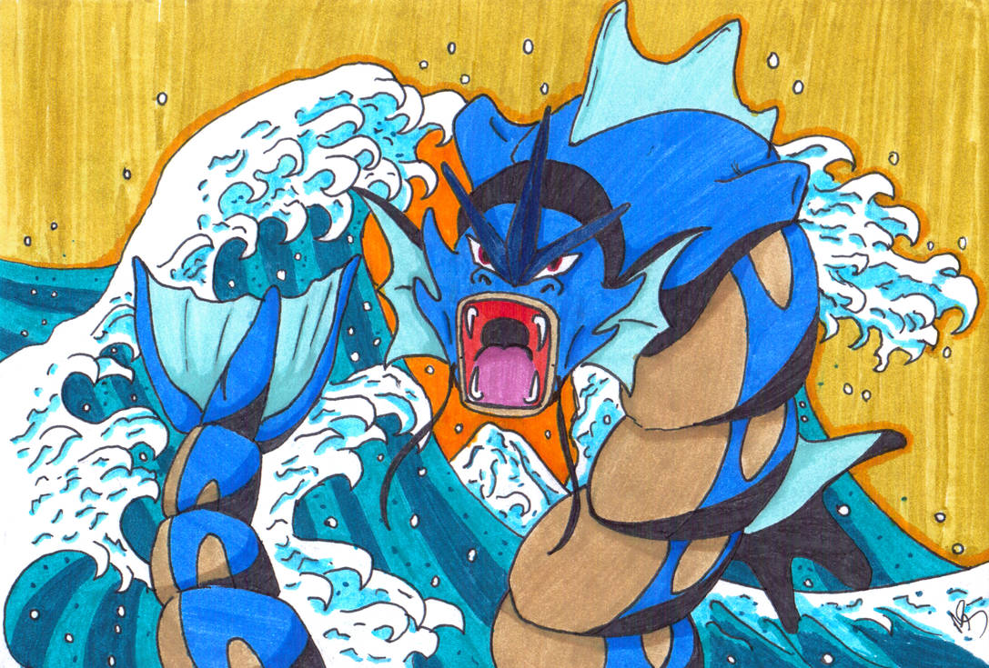 Great Wave-Gyarados by RyanFalk on DeviantArt