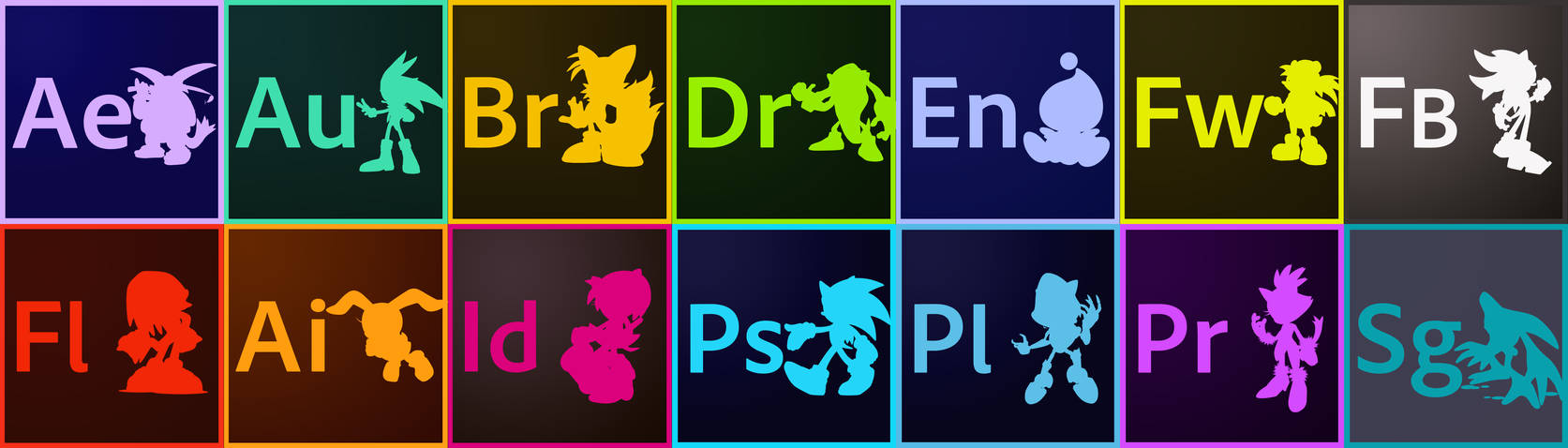 Sonic The Hedgehog Adobe Cs6 Icons Pngs By Rosyfan12 On Deviantart