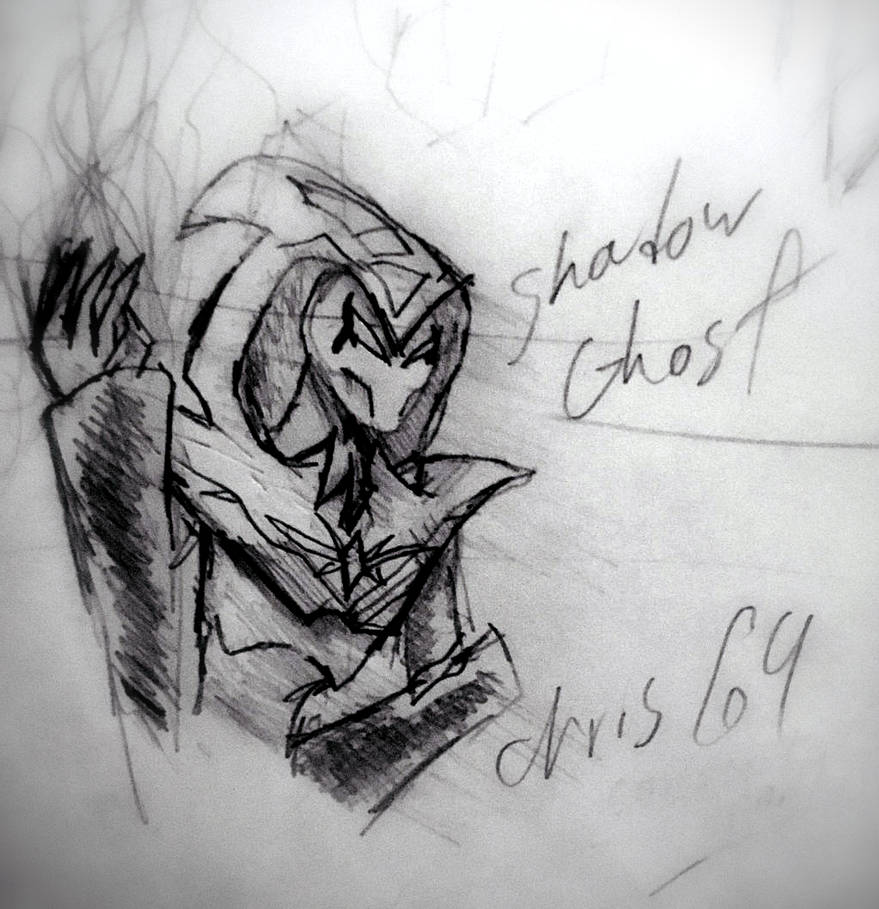 Shadow Ghost (Sketch) by ChrisCore64 on DeviantArt
