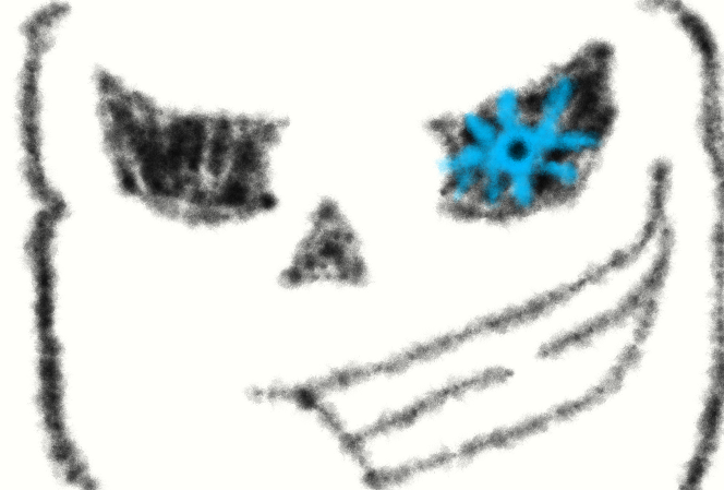 Undertale Sans Cartoon Face Wallpapaper by DannisAwesome on DeviantArt