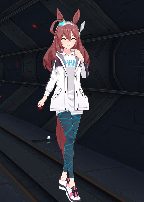 Casual Mihono Bourbon 3d model by MichelezRose on DeviantArt