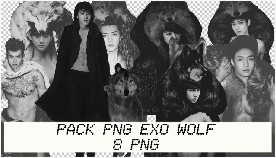 Pack PNG EXO Wolf by KimNamJoonRapMon on DeviantArt