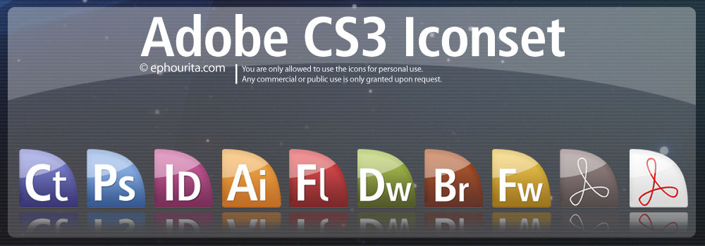 Adobe CS3 Iconset by Ephourita on DeviantArt