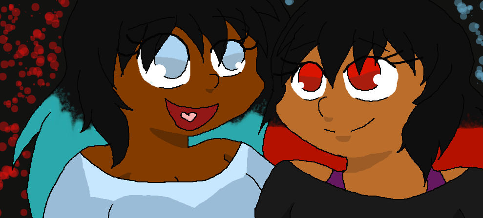 Nyah and Wolfie! by WolfyPlaysSsb4 on DeviantArt