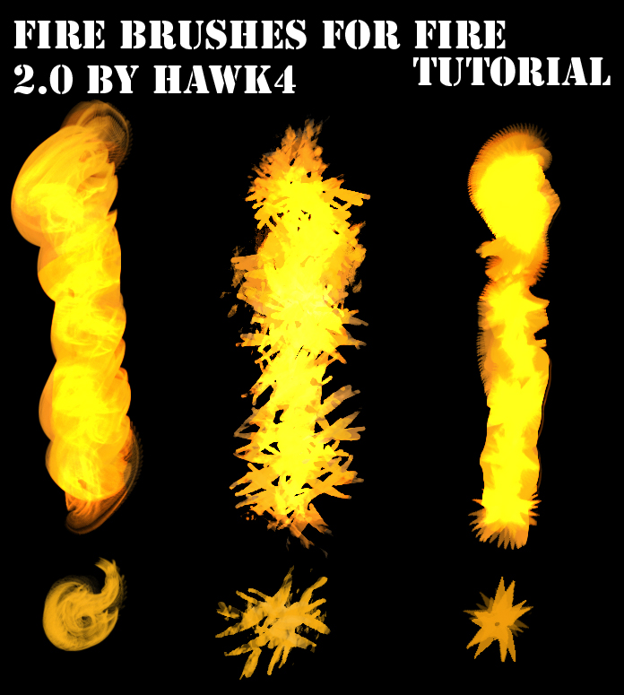 Fire Tutorial 2.0 Brushes by Hawk4 on DeviantArt