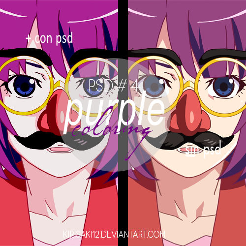 Coloring|PURPLE|PSD|04 by Kirisaki12 on DeviantArt