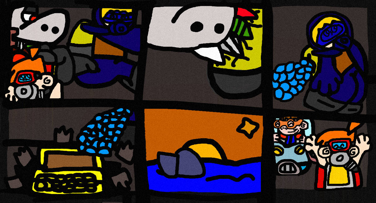 Andy Vs. Randy - Underwater Fight Scenes Final by DestiniteEmperor on ...