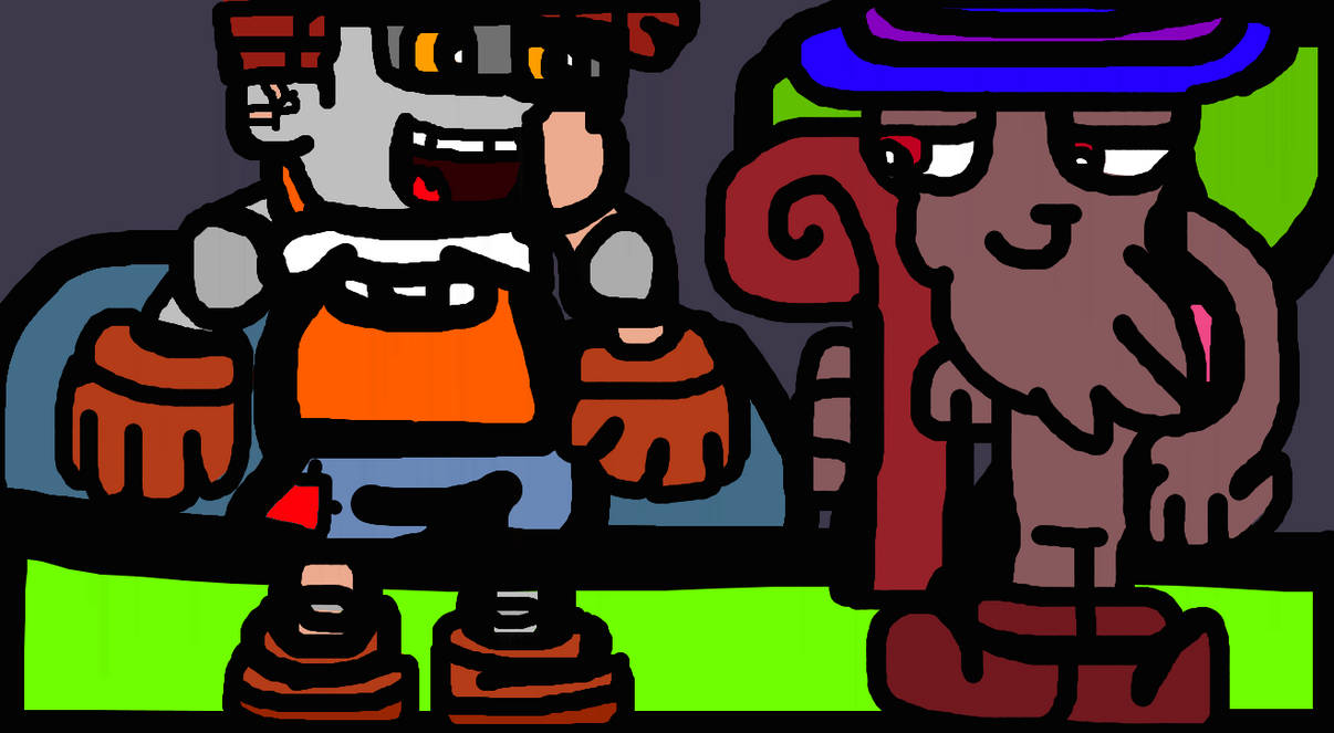 Gearbert Meets Ol' Travlar by DestiniteEmperor on DeviantArt