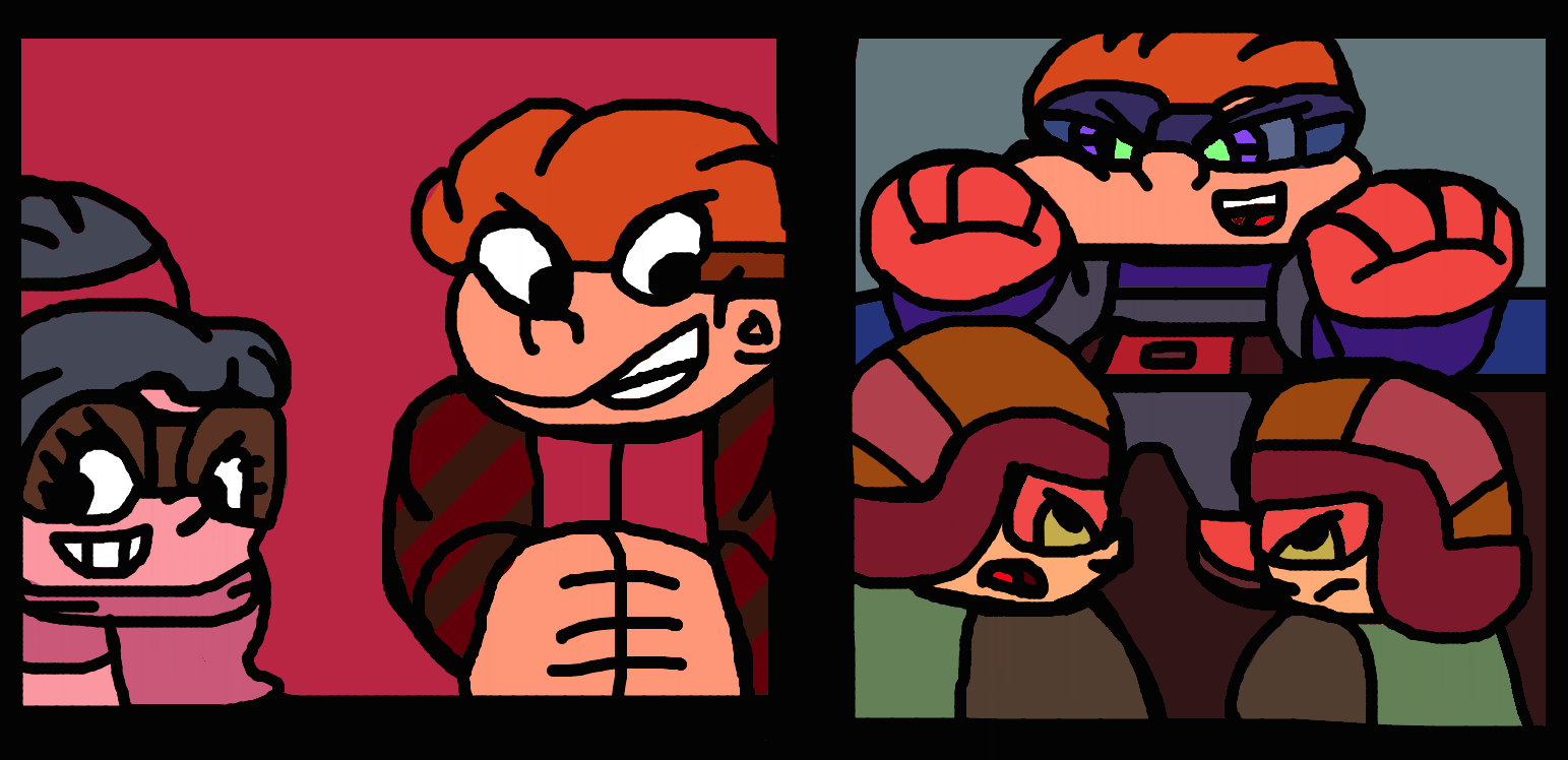 Randall J. Weems 10 Years Later - 2 Sides by DestiniteEmperor on DeviantArt