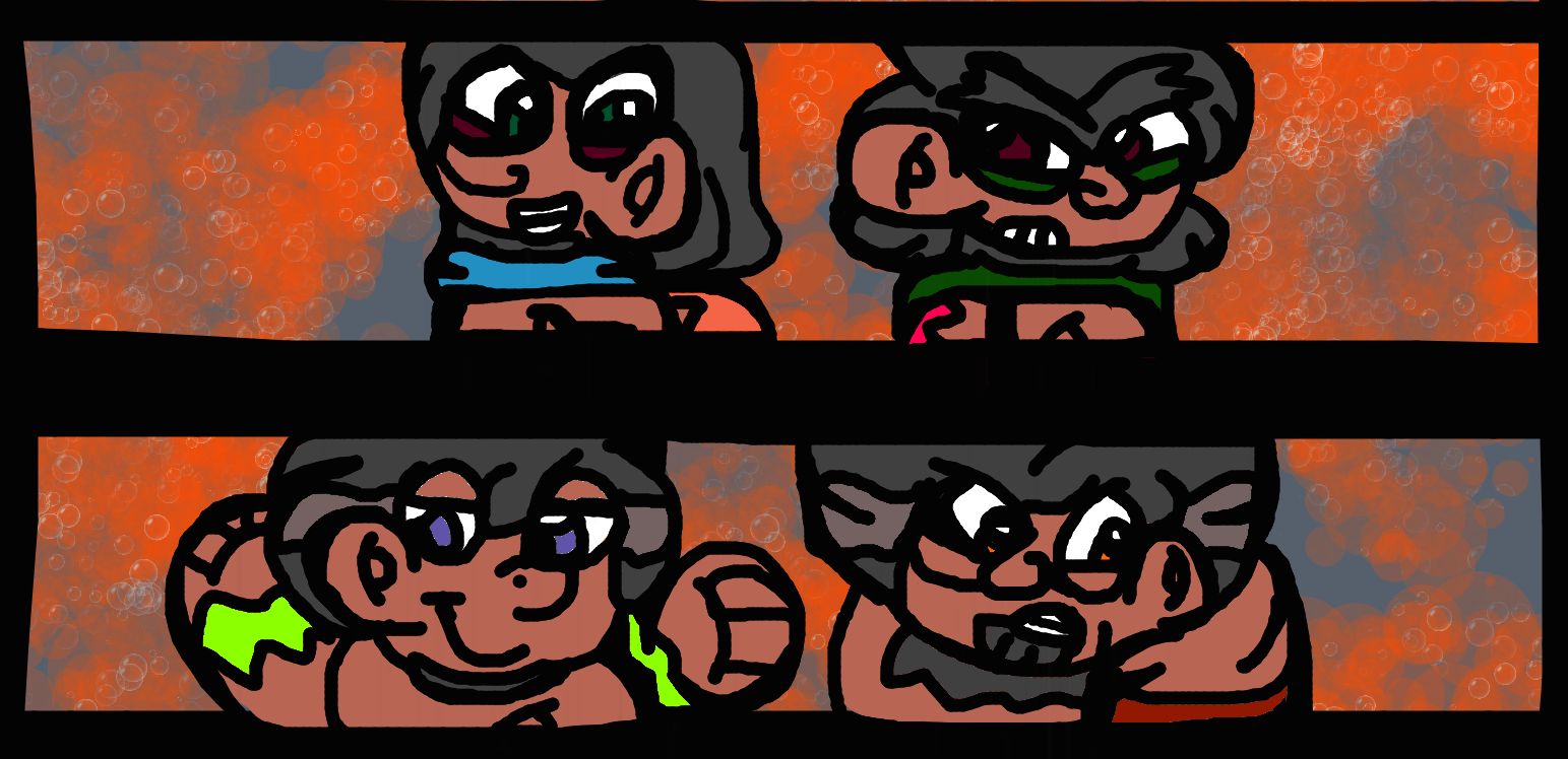 Human Aku Aku And Uka Uka (Both Versions) by DestiniteEmperor on DeviantArt