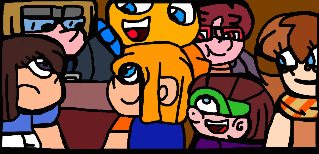Captain Smile And Others Inside Sammy's Ofifice by DestiniteEmperor on ...