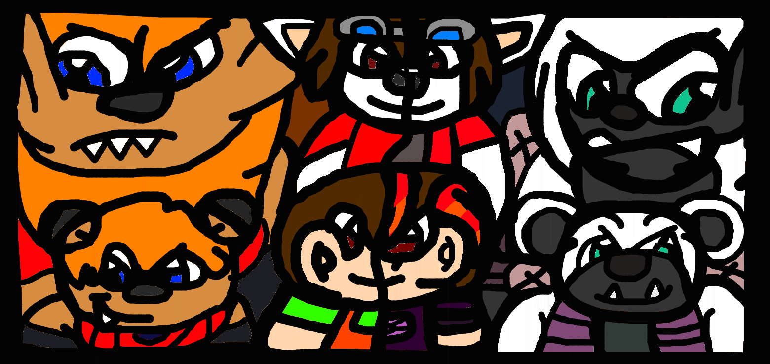 Childhood Flipside Between Leonmon And Gorillamon by DestiniteEmperor ...