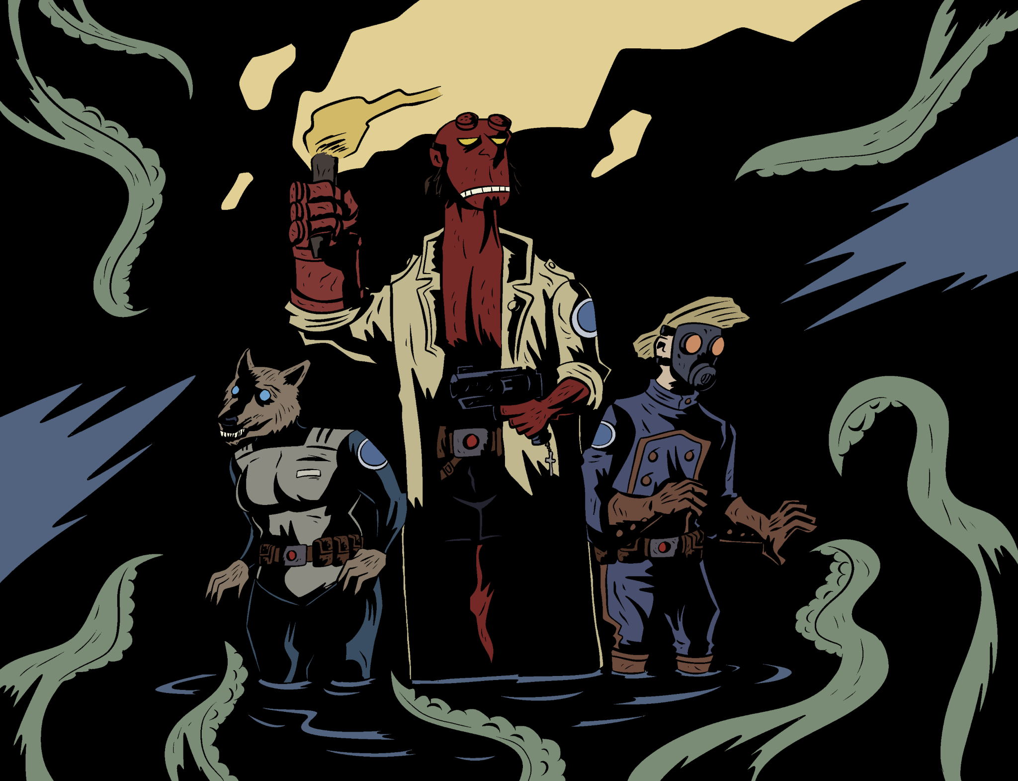 Hellboy Fanart by QuinnThomson on DeviantArt