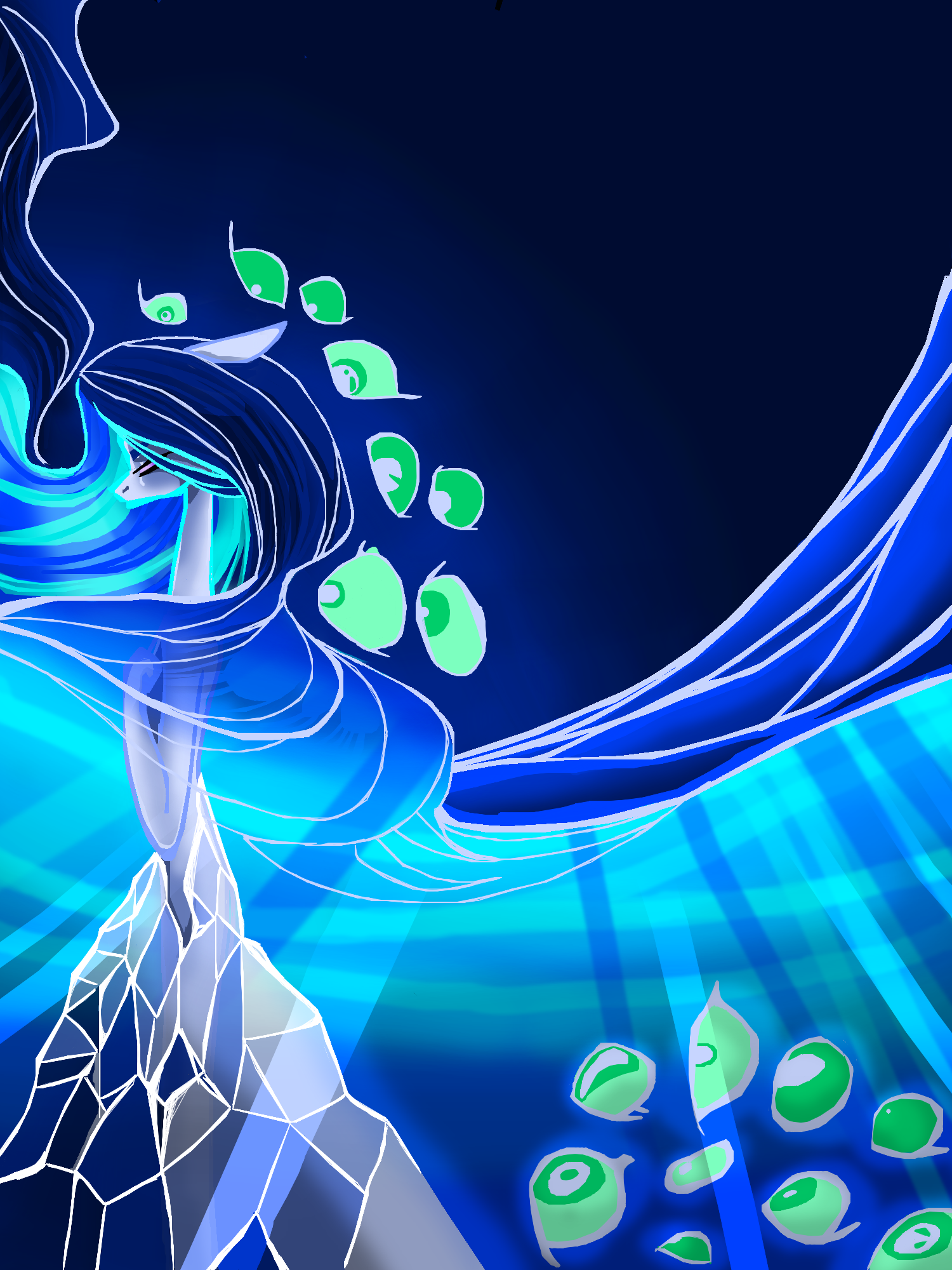 Ice Heart by VividSpark on DeviantArt