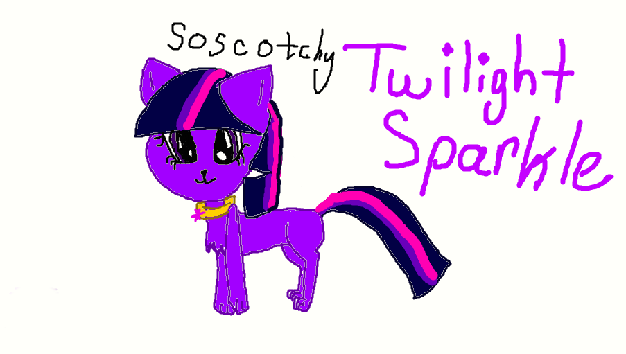 Twilight Sparkle as a Kitty! by SoScotchy on DeviantArt