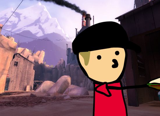 Scout and his Sandvich by Razer112 on DeviantArt