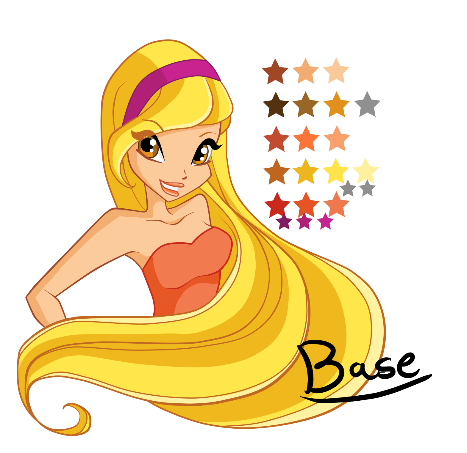 Free Winx Club Color Palette Base by Shadow-Ghost26 on DeviantArt
