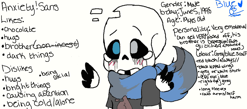 Anxiety!Sans by Anxiety-Sans on DeviantArt