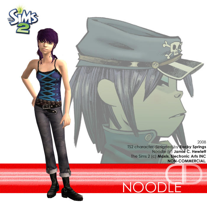 Noodle For the Sims 2 by rockysprings on DeviantArt