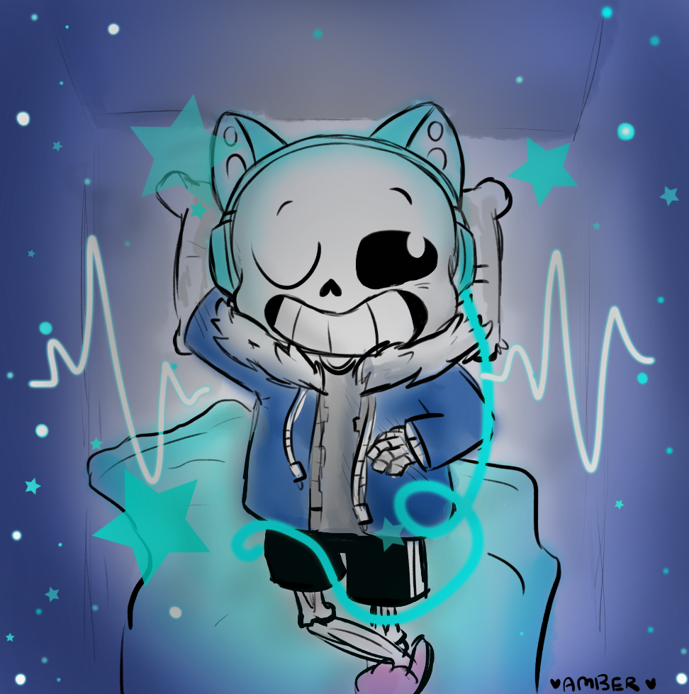 Sans Relaxing by JellyCreamSoda on DeviantArt