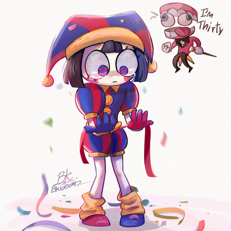 Pomni lose her new friend by BKbeemz on DeviantArt