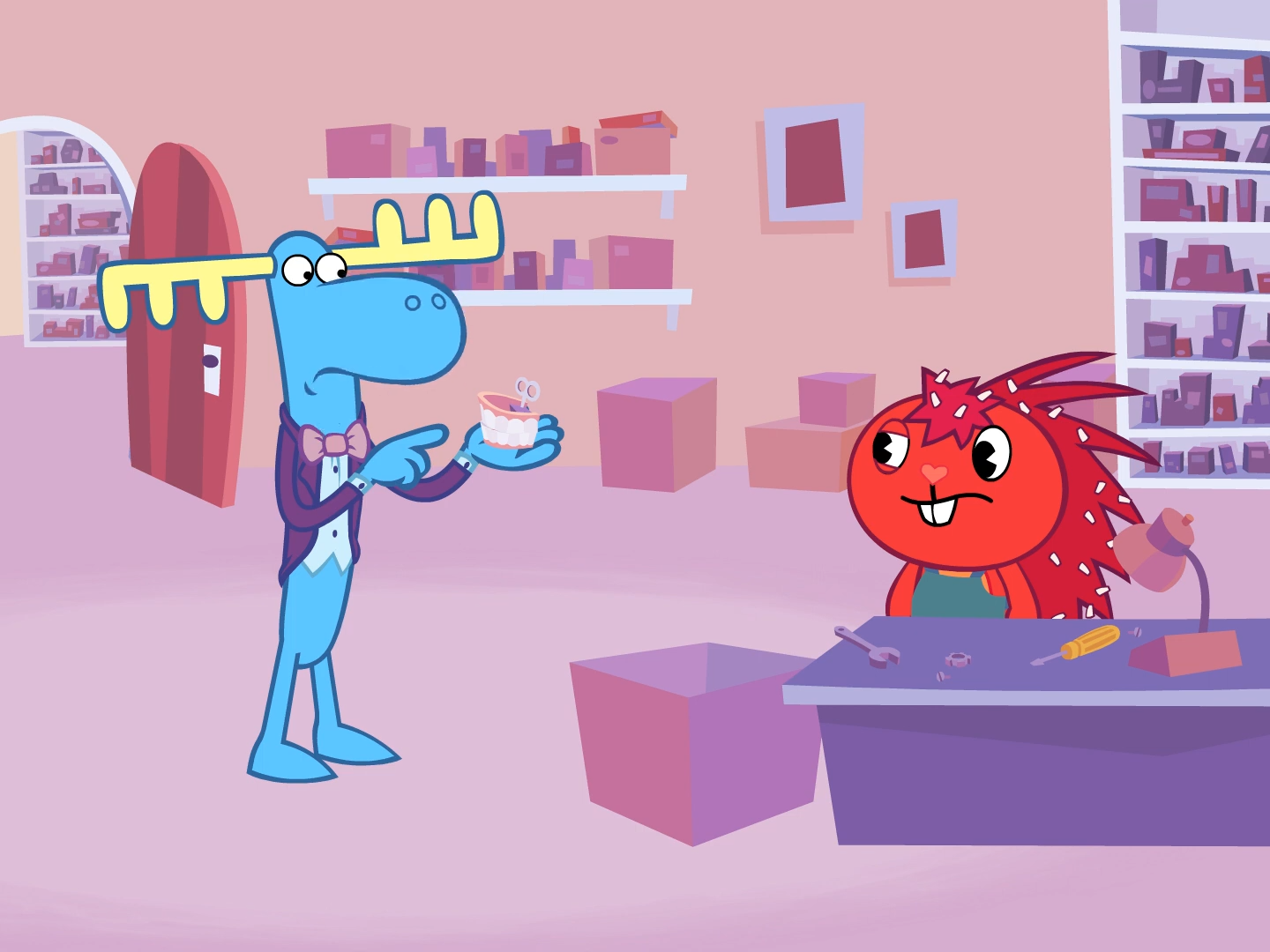 Happy Tree Friends Wiki - We're Scrooged! (Fixed!) by HTFwikiSWFdump on ...