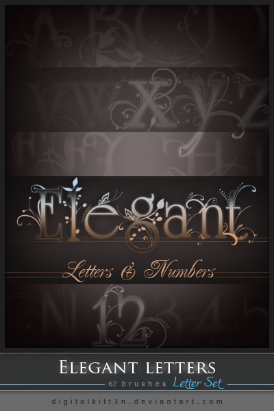 Elegant Letters LS by ObsessiveDezign on DeviantArt