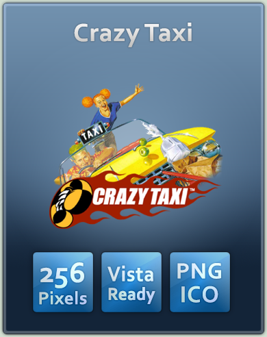Crazy Taxi Icon by UltimateAoshi on DeviantArt