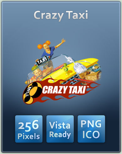 Crazy Taxi Icon by UltimateAoshi on DeviantArt