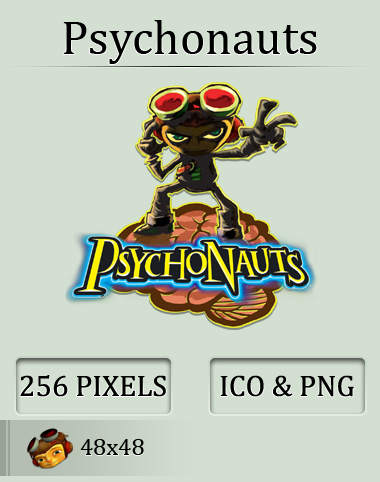 Psychonauts Icon by UltimateAoshi on DeviantArt