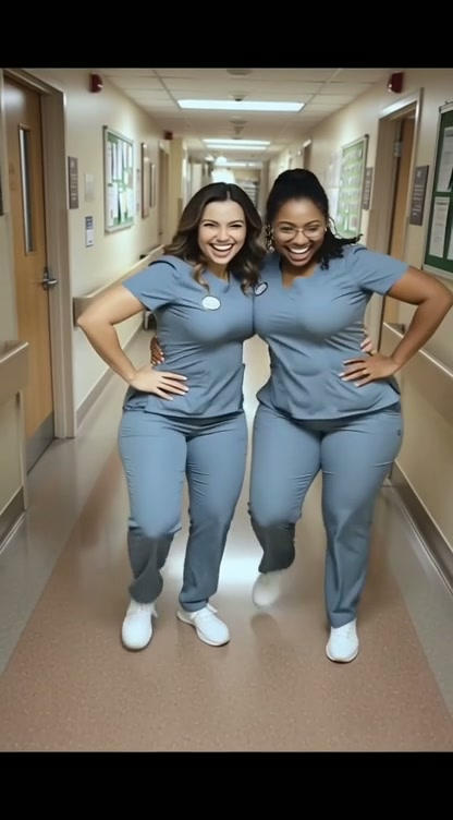 2 nurses 1 supply closet by AlterCatfightAiRule3 on DeviantArt
