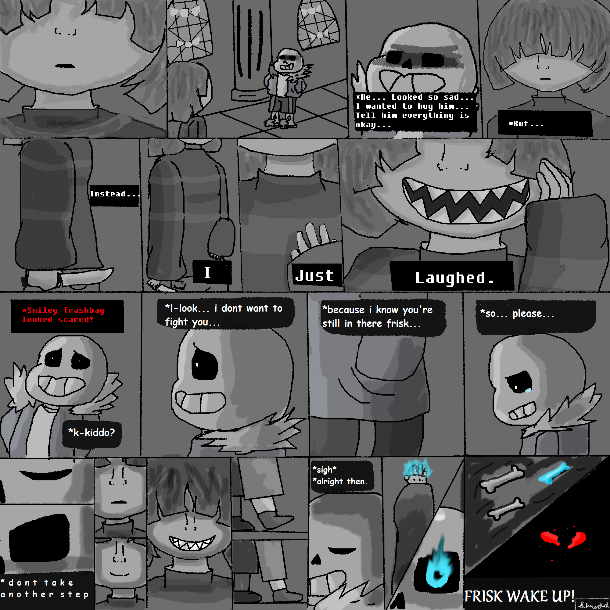Undertale Comic - Page 1 by ShreddedTeddybear on DeviantArt