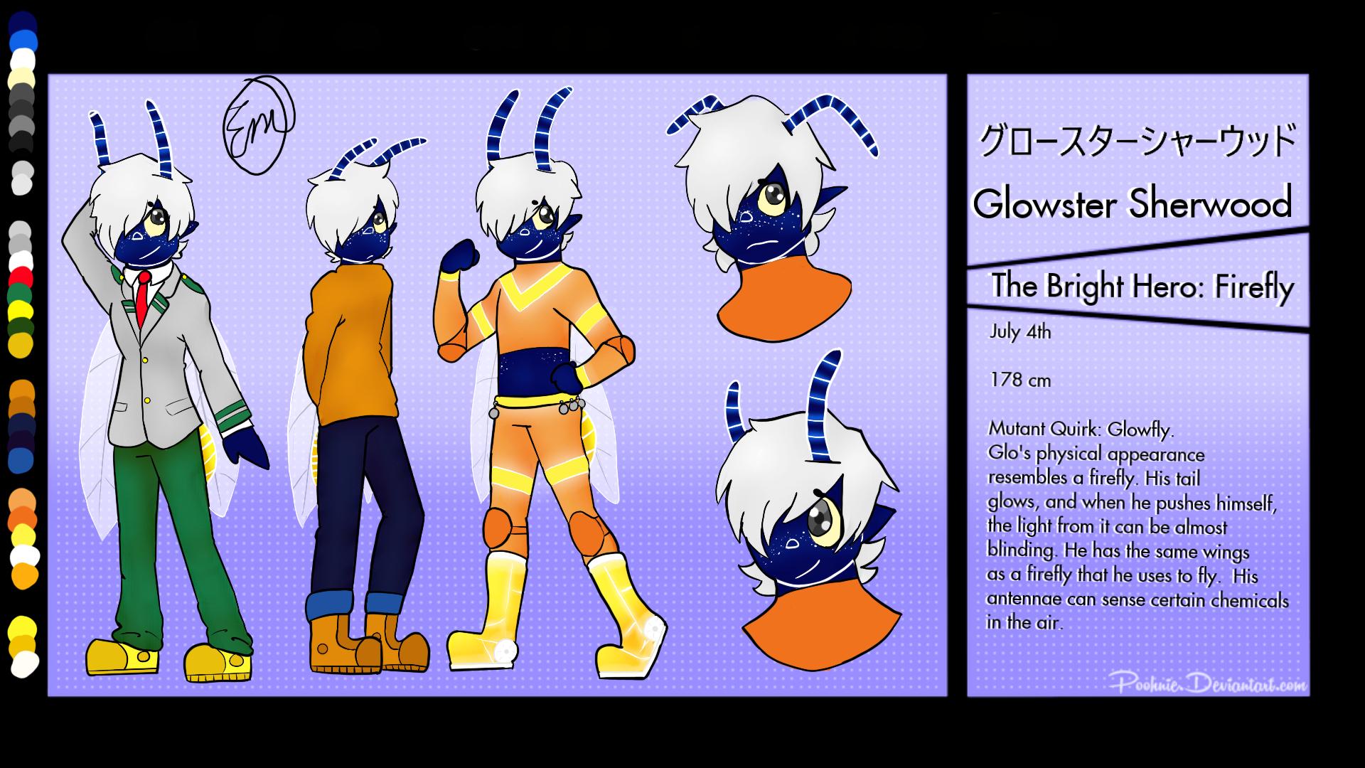 Glowster Sherwood- BNHA Oc by StarDrag0nStudi0s on DeviantArt