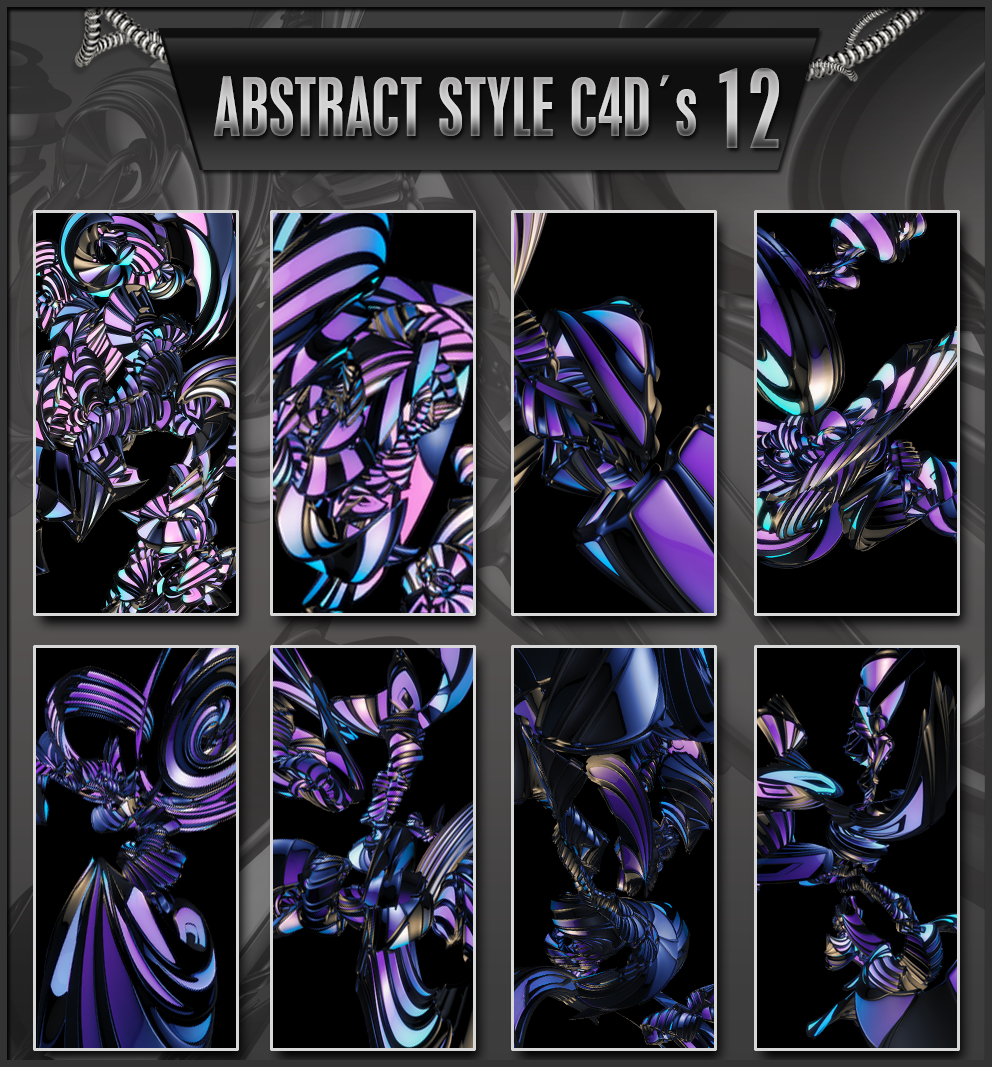 Abstract C4D pack 12 by trveviking on DeviantArt