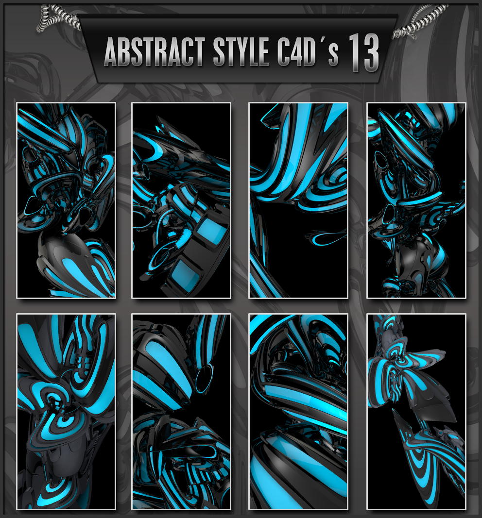 Abstract C4D pack 13 by trveviking on DeviantArt