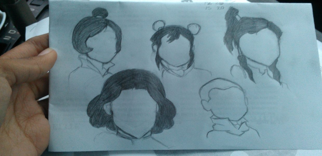 Legend of Korra Hairstyles by bbrownie97 on DeviantArt