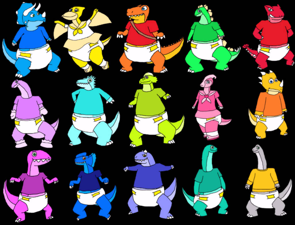 15 Dinosaurs by multicolorcody on DeviantArt