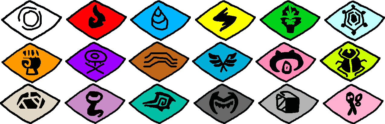 All Z Crystals by multicolorcody on DeviantArt