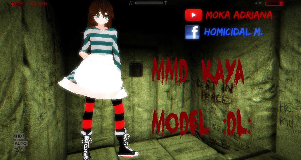 MMD Kaya Model :DL: by mokathekiller on DeviantArt