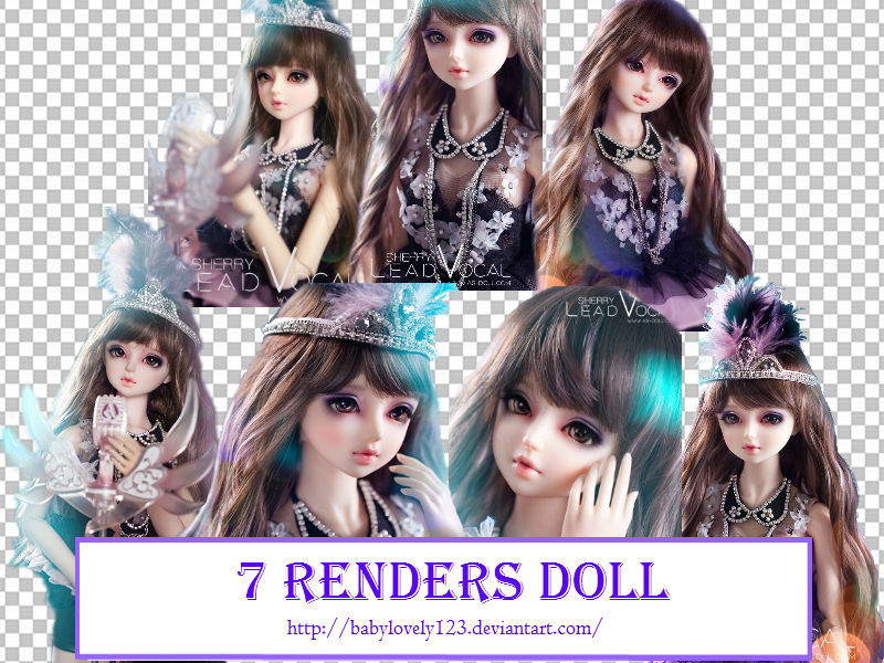 Pack render #1 Doll by Sara by babylovely123 on DeviantArt