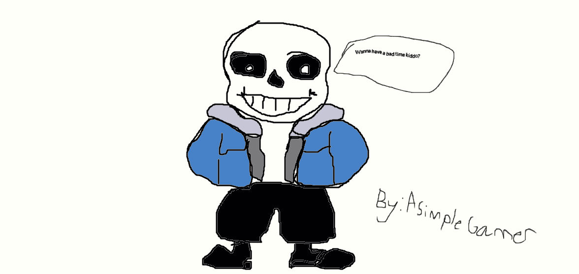 Undertale Sans by AsimpleGamer on DeviantArt