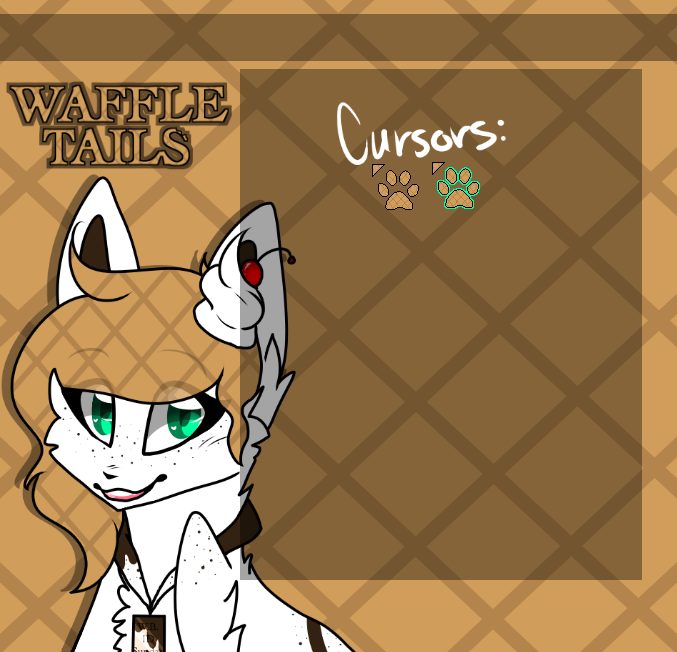 Waffle Tails Journal Skin by Mintz2520 on DeviantArt