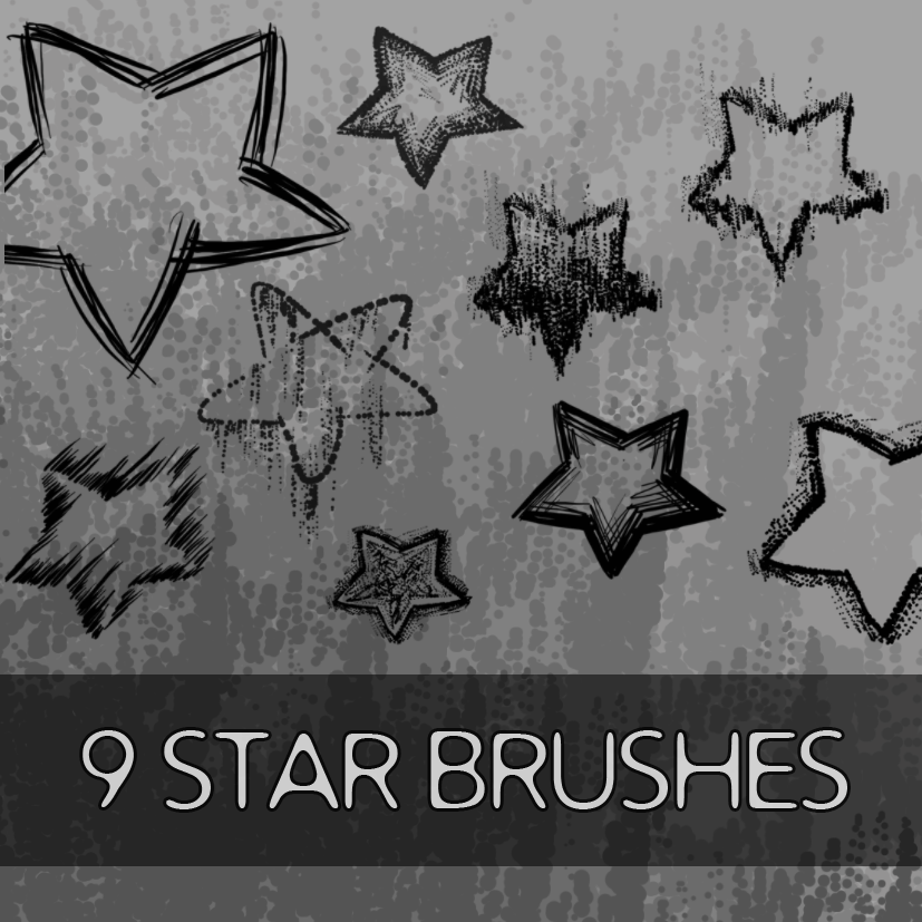star brushes by Jenkah on DeviantArt