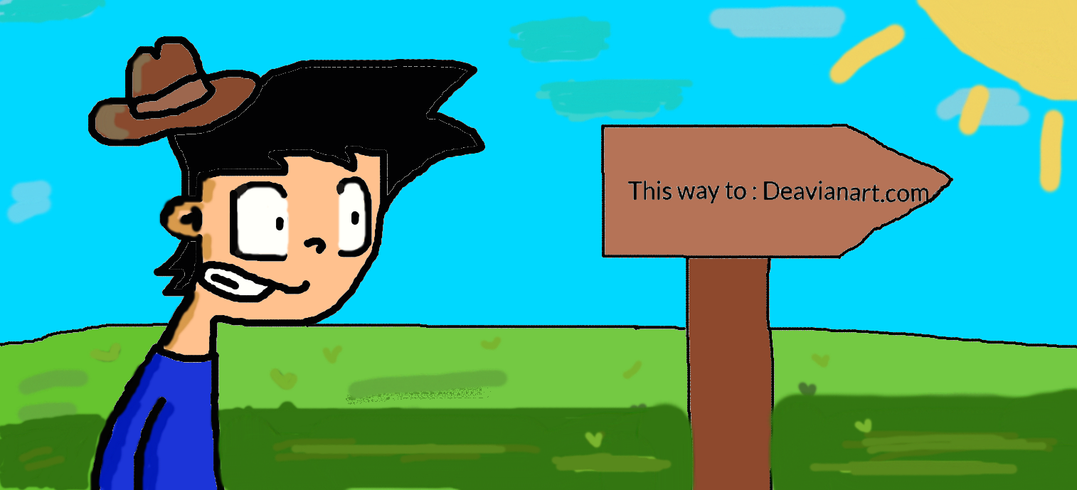 My First Drawing in Devianart by ActiveAaron on DeviantArt