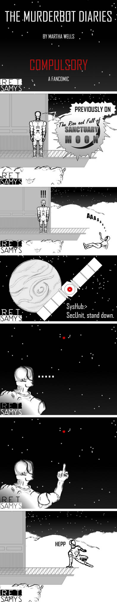 Compulsory: A Murderbot Fancomic by RetSamys on DeviantArt