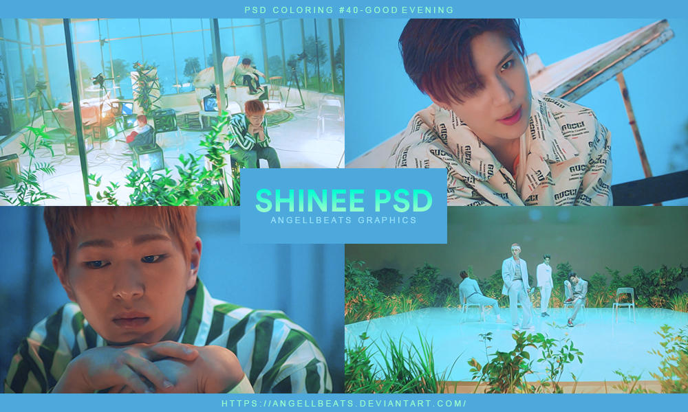 SHINee [Good Evening] PSD by AngellBeats on DeviantArt